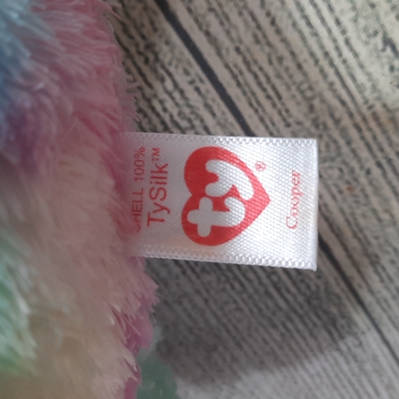 Ty | Toys | Ty Beanie Boo Cooper Unicorn Sloth Tie Dye Plush | Poshmark